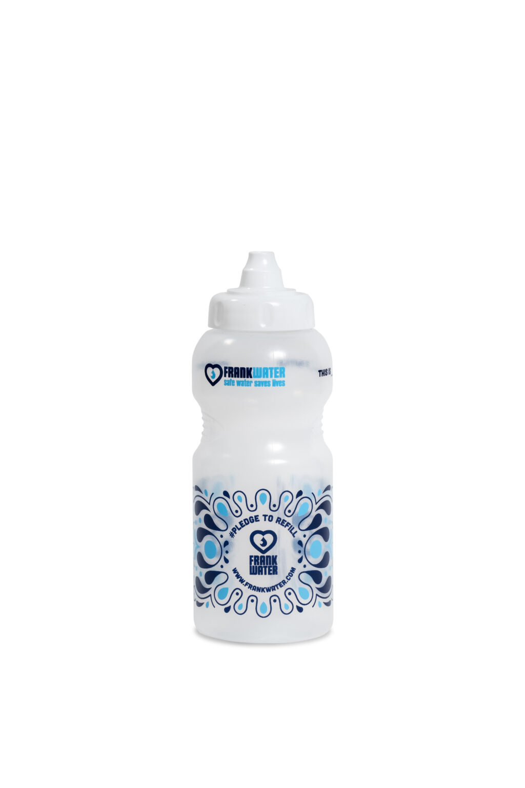 Classic Frank Water Refill Bottle | BPA-Free | Funding Safe Water Projects