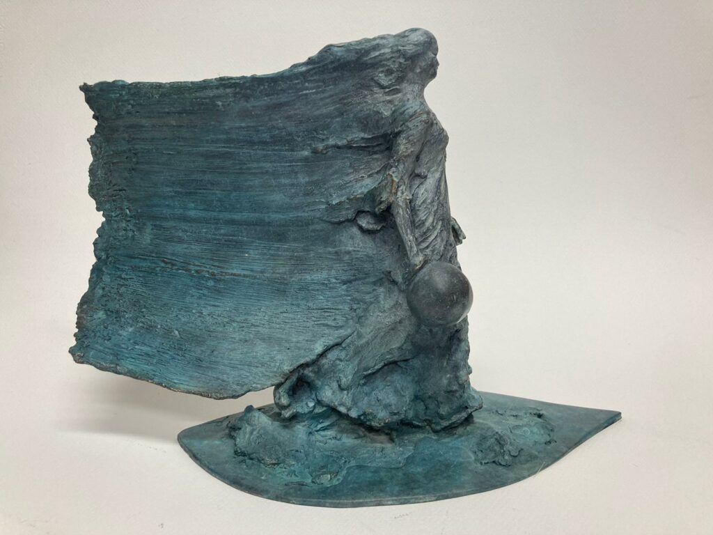 Flow Bronze Sculpture | By Rebecca Hawkins