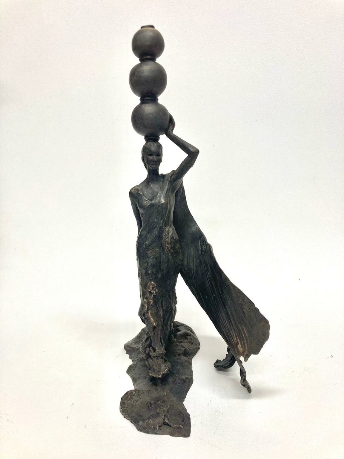 Tower of Strength Bronze Sculpture | By Rebecca Hawkins